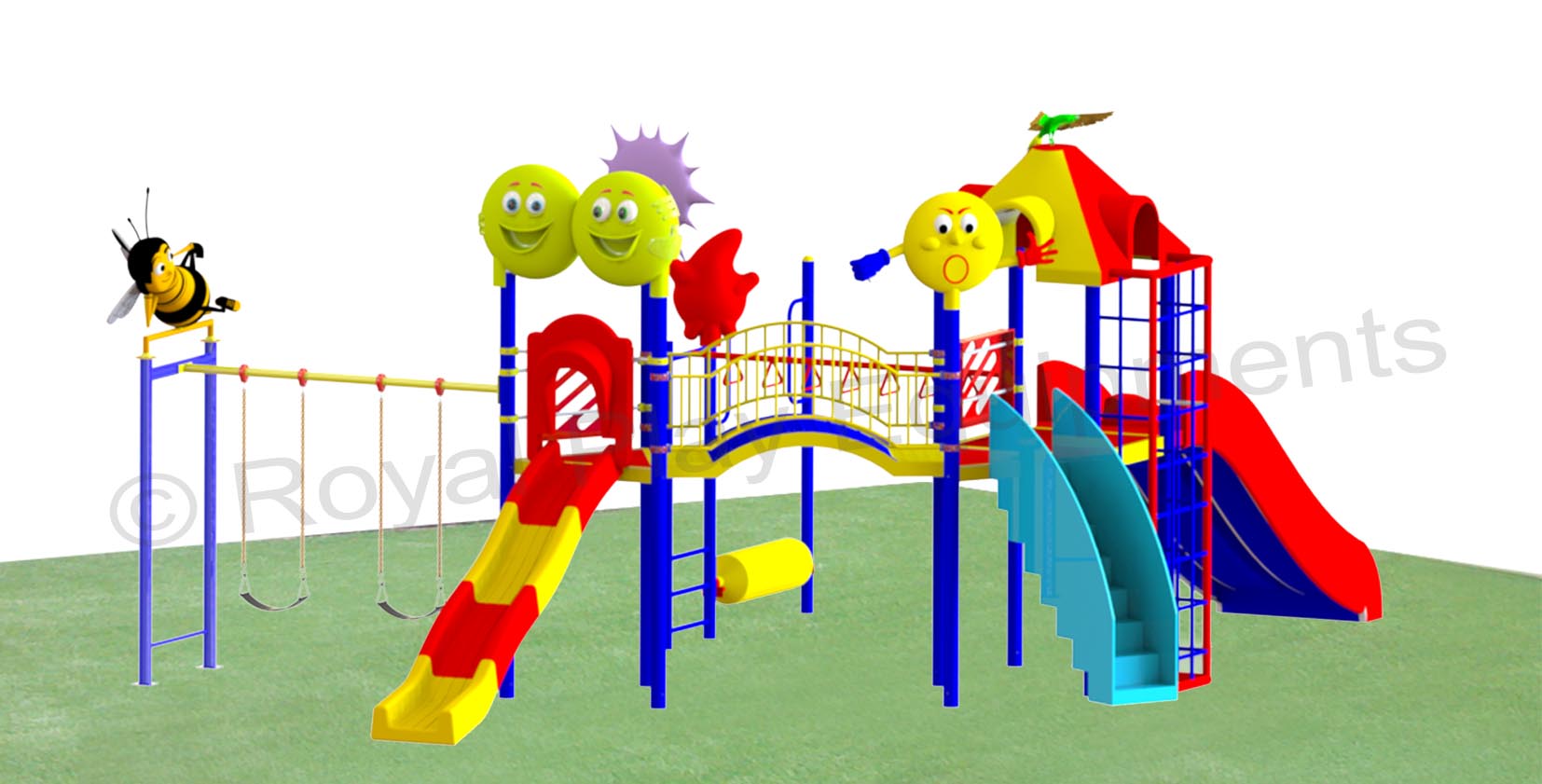 Multi Play Station | Multi Activity Play Station | Royal Play ...